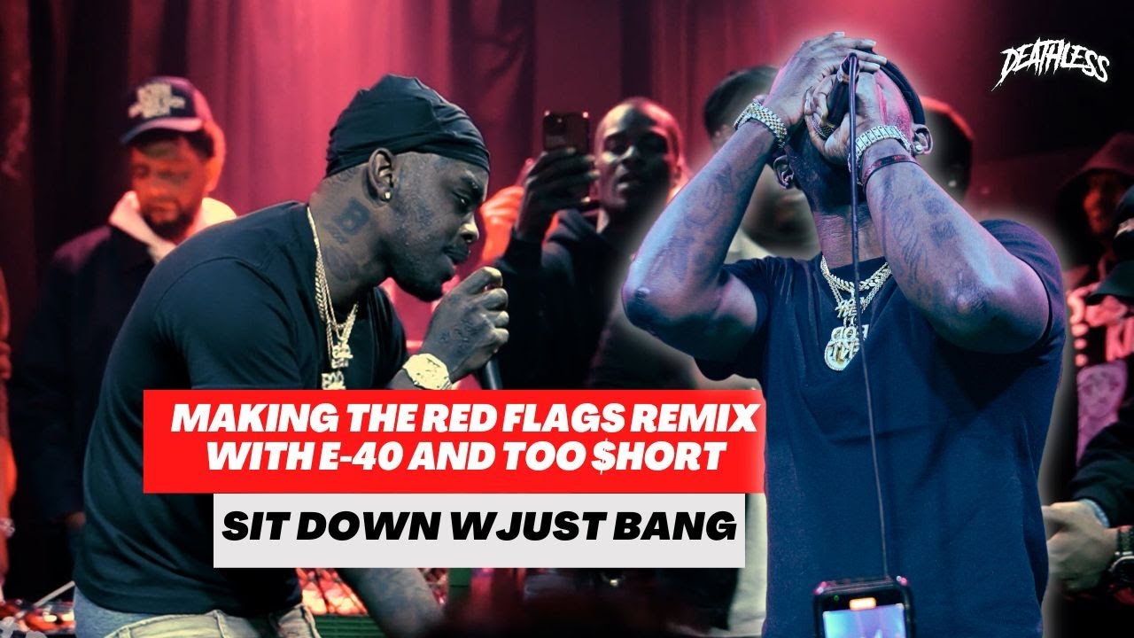 Just Bang Fod Talks Red Flags Remix Ft E 40 Too Hort Working With