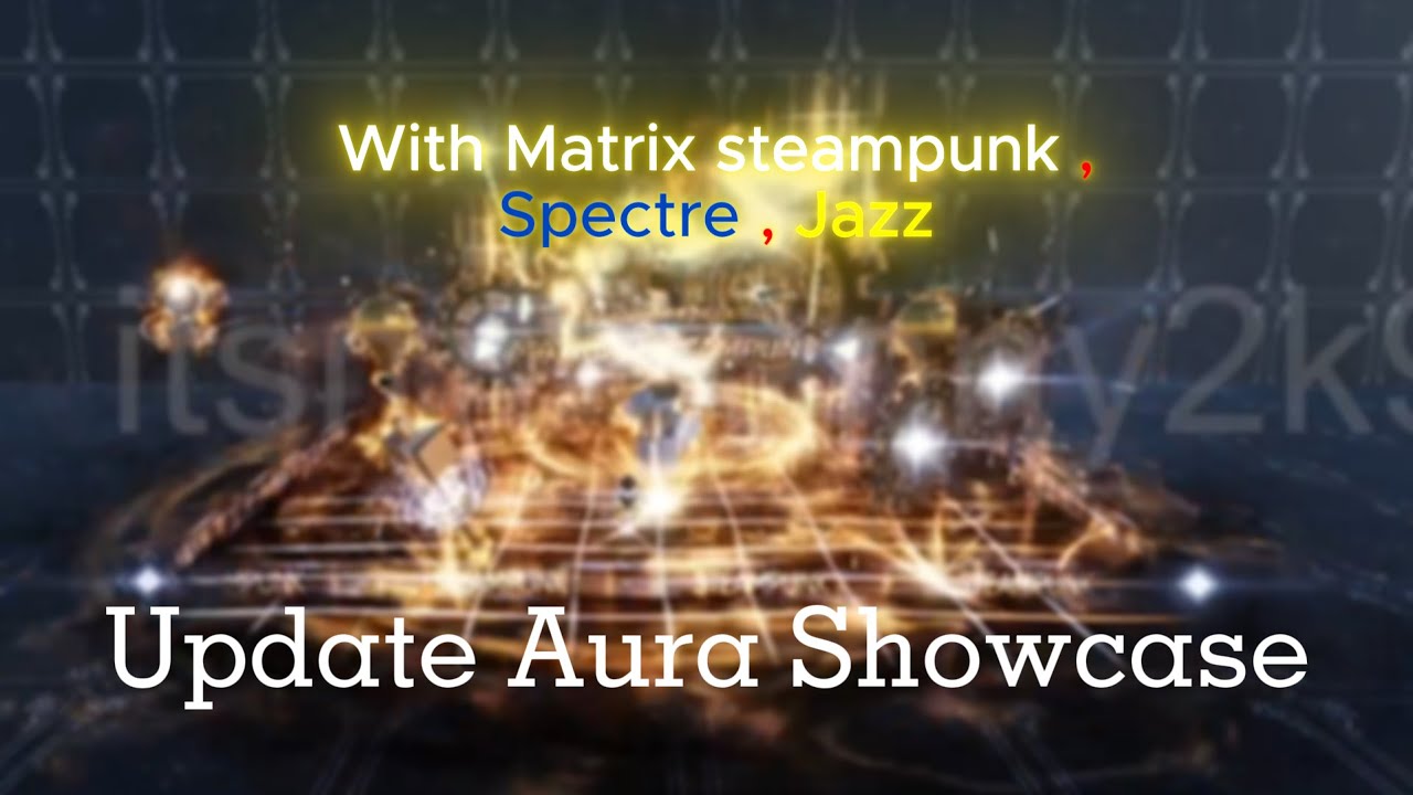 Spectre Jazz Matrix Steampunk Aura Showcase In Sols Rng Youtube
