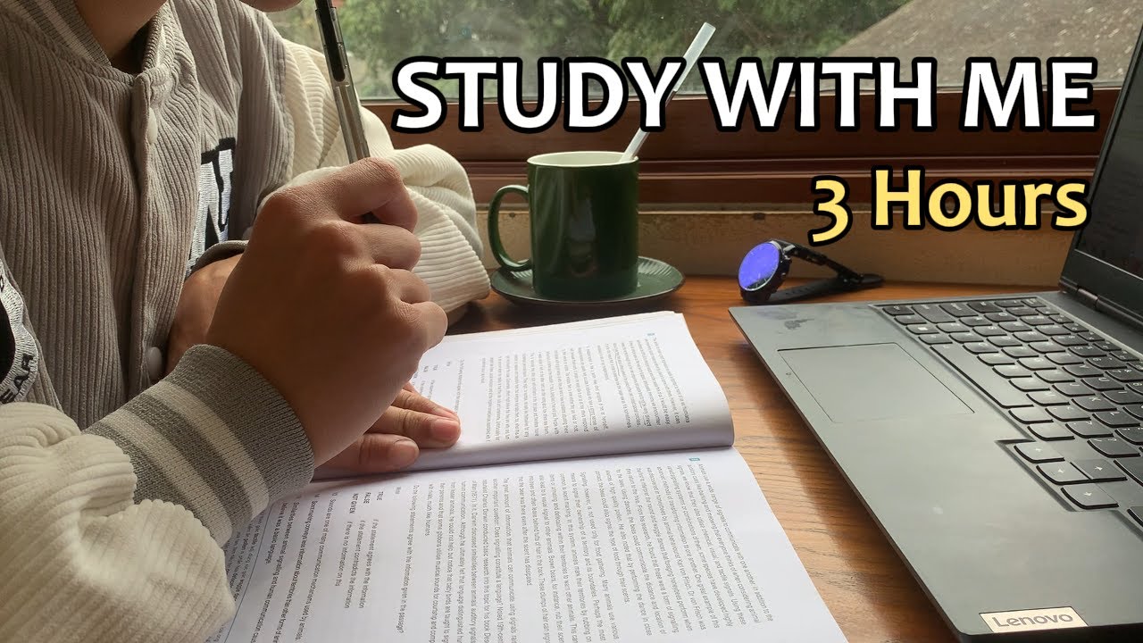 Study With Me 3 Hours Pomodoro Focus Chill Study Học Cùng Tôi 3