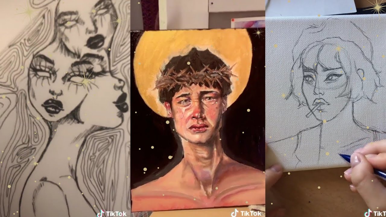 Art Compilation Tiktok Youtube