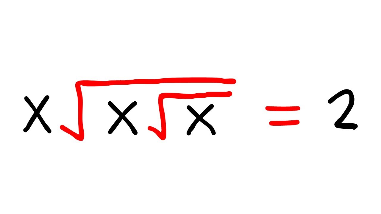 A Nice Square Root Algebra Problem Youtube
