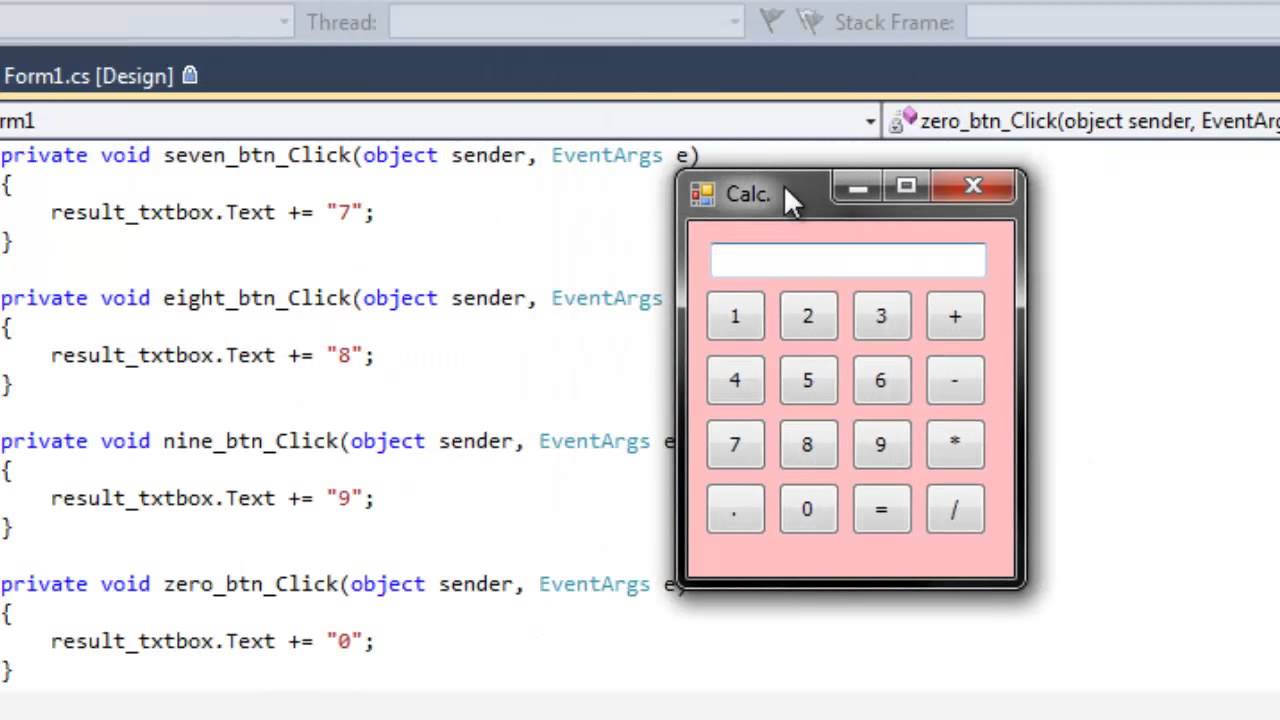 Calculator Part I Youtube