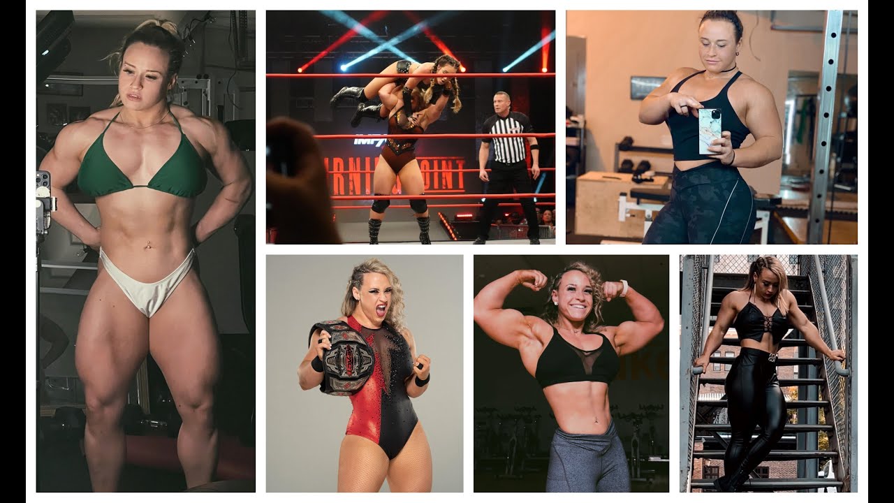 Jordynne Grace Muscle Girl Profesional Wrestler Powerlifter
