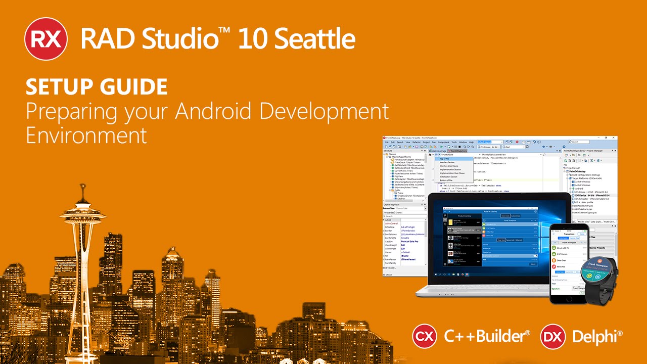 Rad Studio Setup Guide Preparing Your Android Development