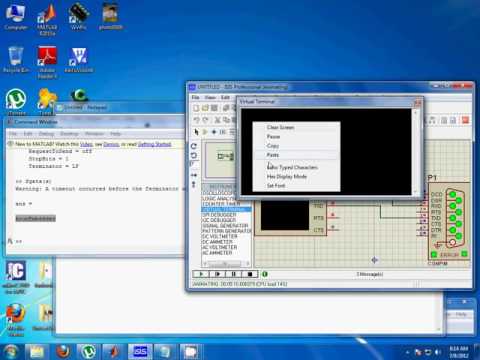 Serial Communication Using Matlab Embedded Laboratory
