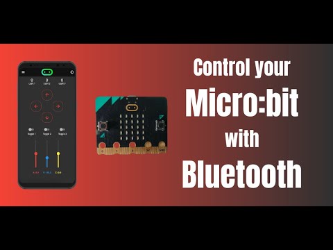 Microbit Bluetooth Controller Mobile App Demo Youtube