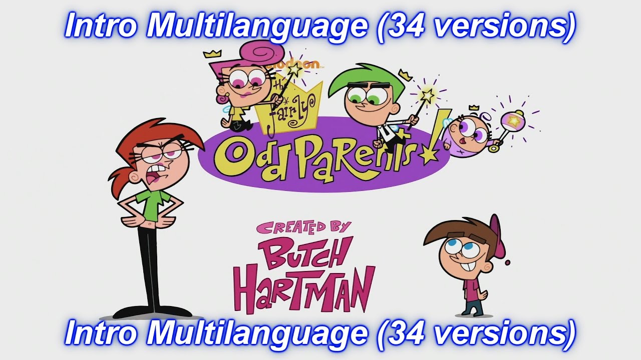 The Fairly Oddparents Intro Season 10 Multilanguage 34 Versions