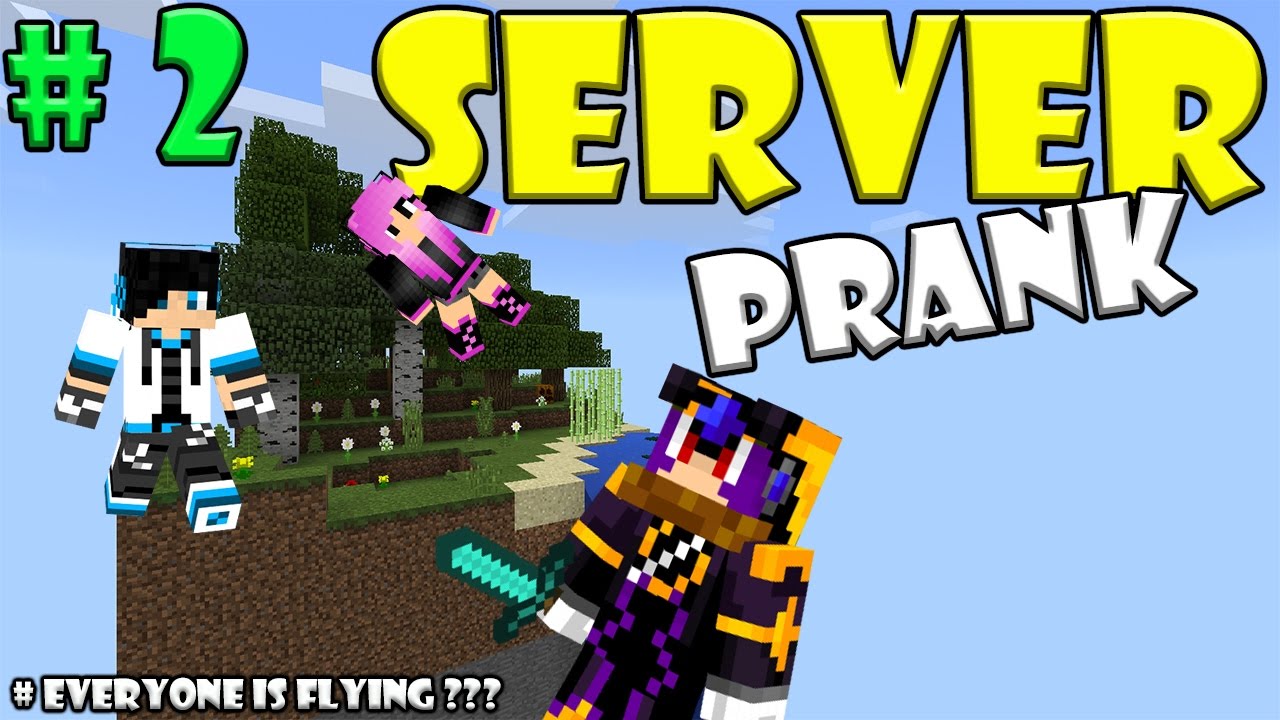 Server Prank Ep 2 Minecraft Pe Youtube