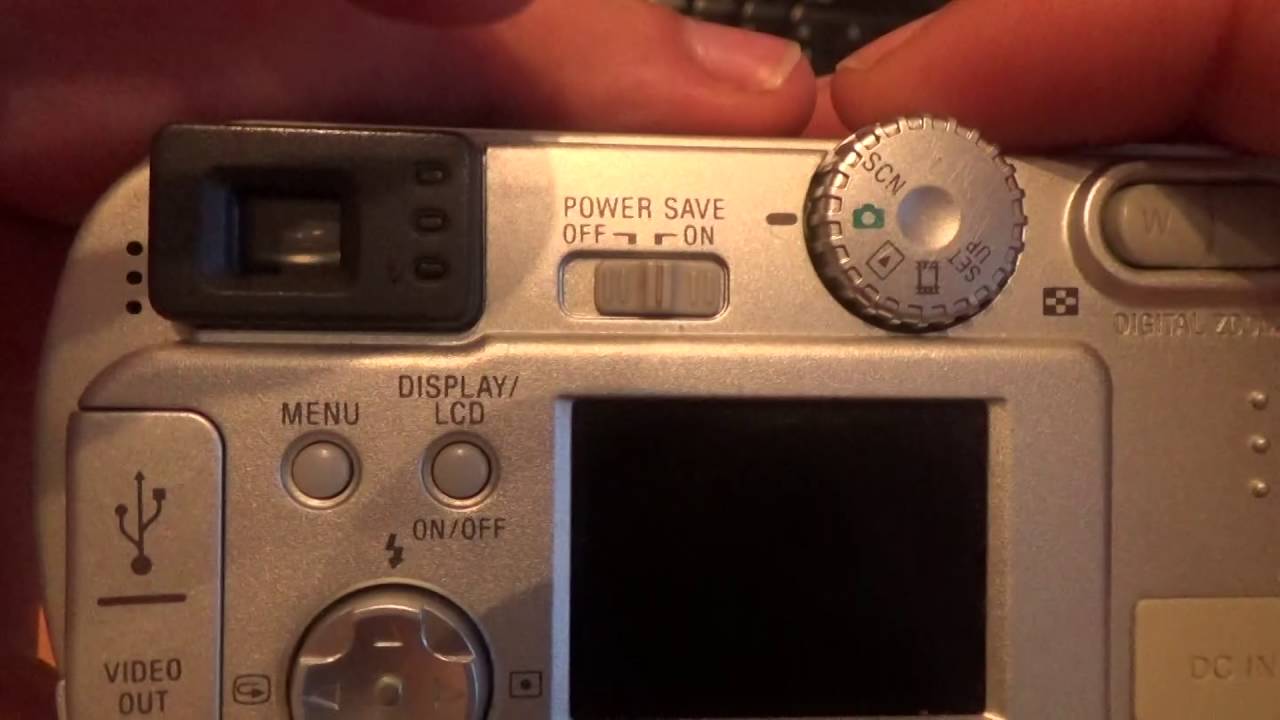 Sony Cyber Shot Dsc P31 2002 Youtube