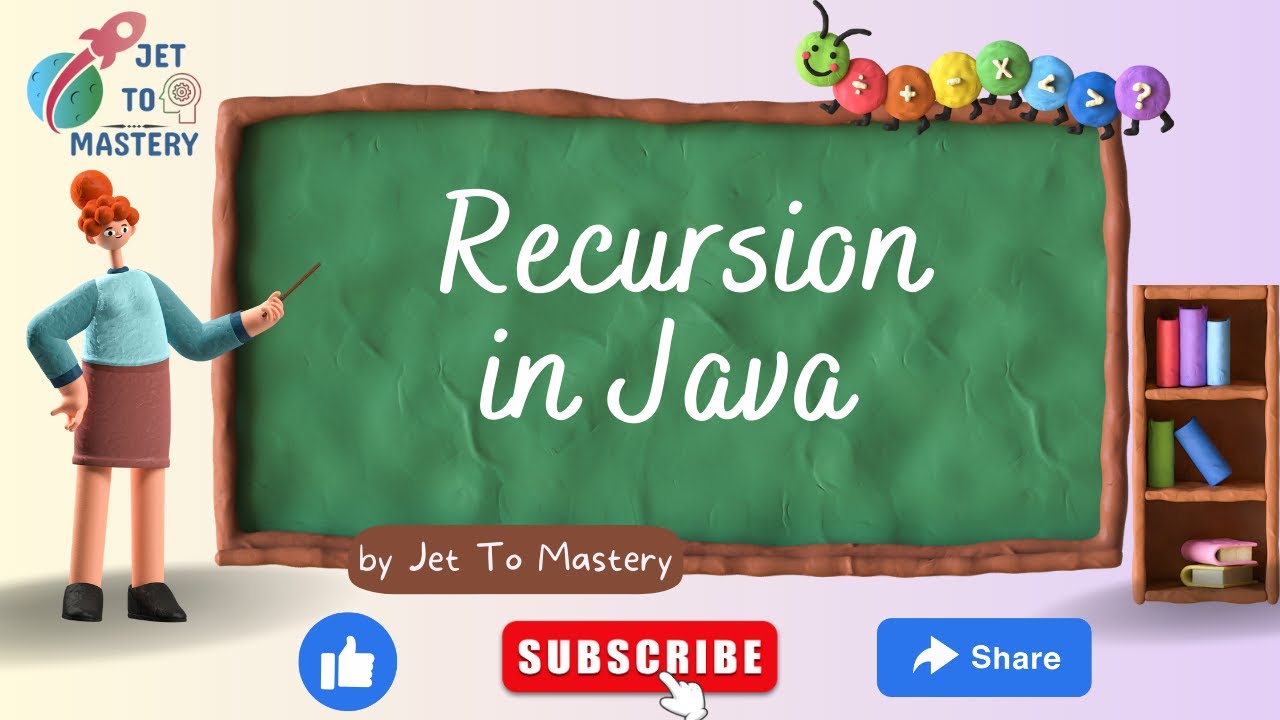 Recursion In Java Factorial Using Recursion Youtube