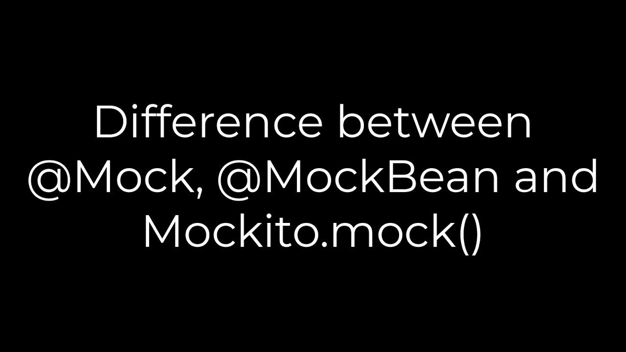 Difference Between Mock And Patch At Terry Chaney Blog
