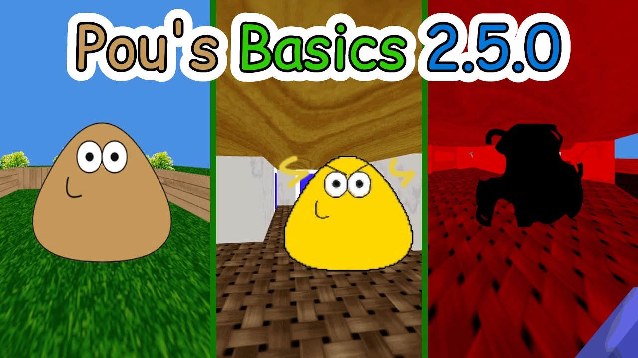 Pou S Basics 2 5 0 Full Walkthrough Baldi S Basics Youtube
