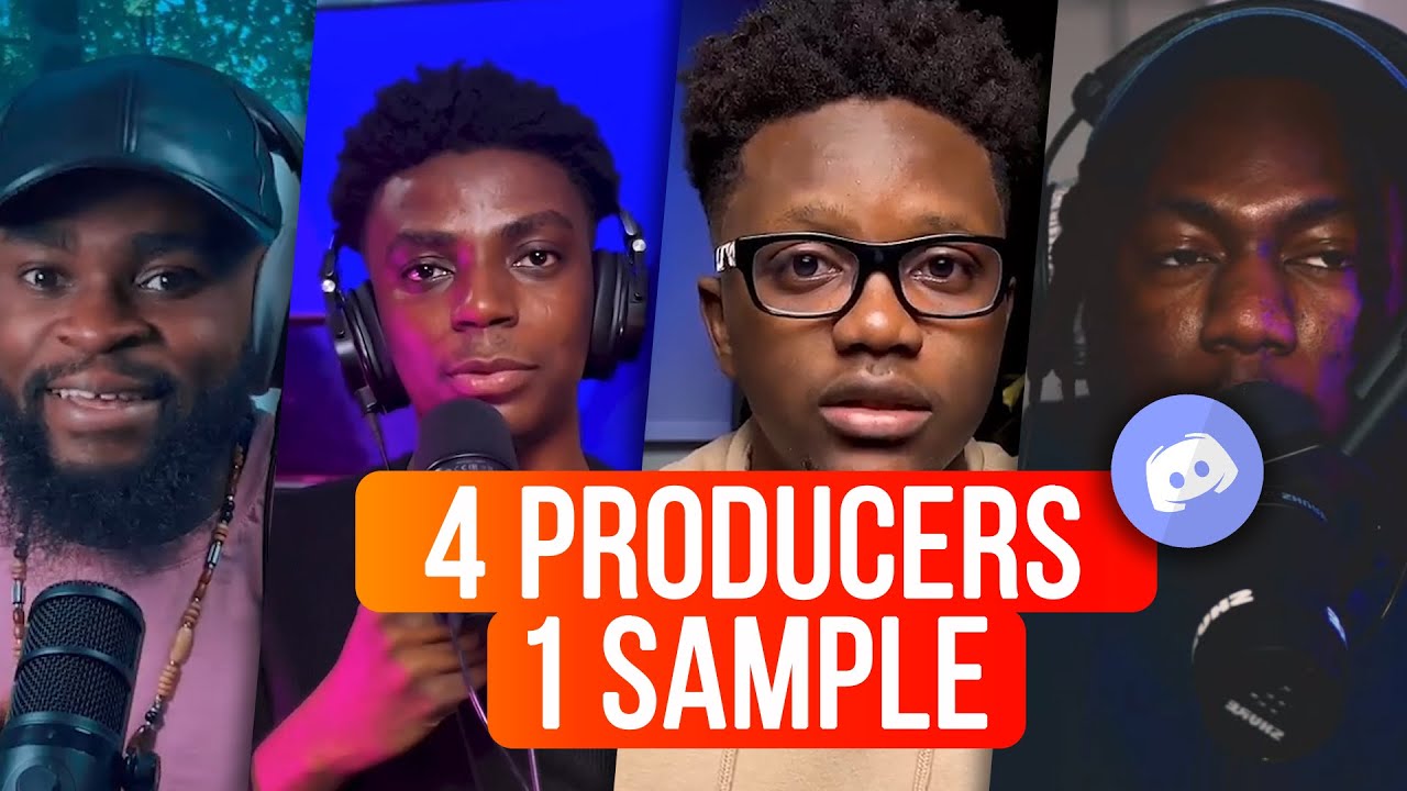 4 Producers Flipped The Same Sample With My Discord Xander Selevated