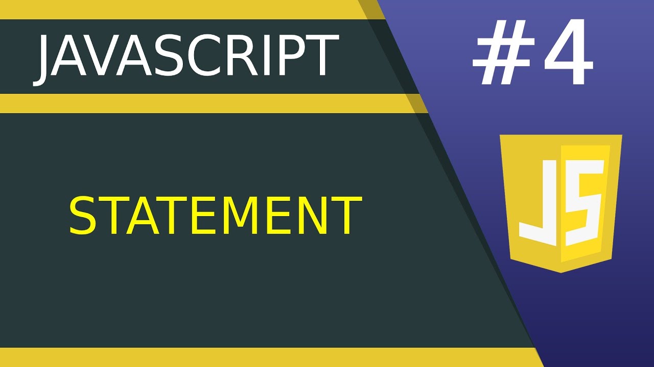 Javascript Statement 4 Javascript Tutorial For Beginners Youtube