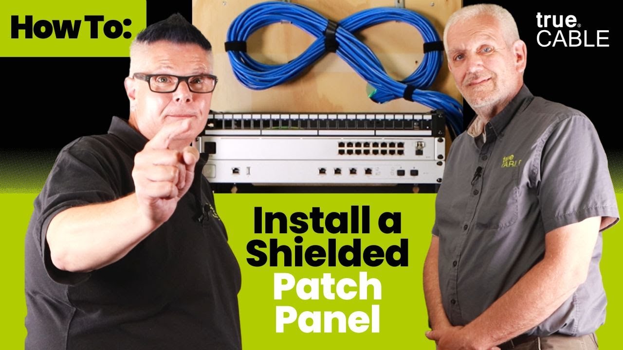 Shielded Patch Panel Installation Simplified A Start To Finish Guide