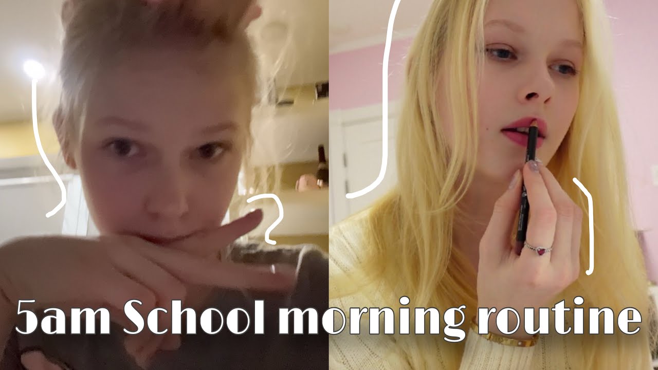 5am School Morning Routine Youtube