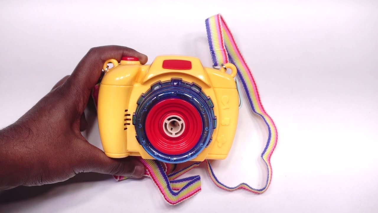 Camera Bubble Machine Youtube