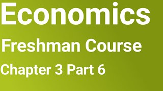 Economics Freshman Course Chapter 6 Part 1 Bilal Tutorial Tube Mp3
