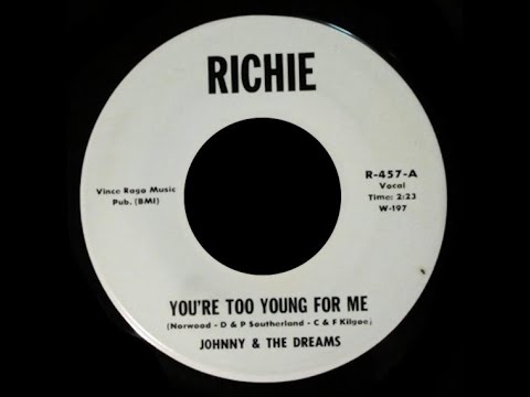 Johnny The Dreams You Re Too Young For Me 1961 Youtube