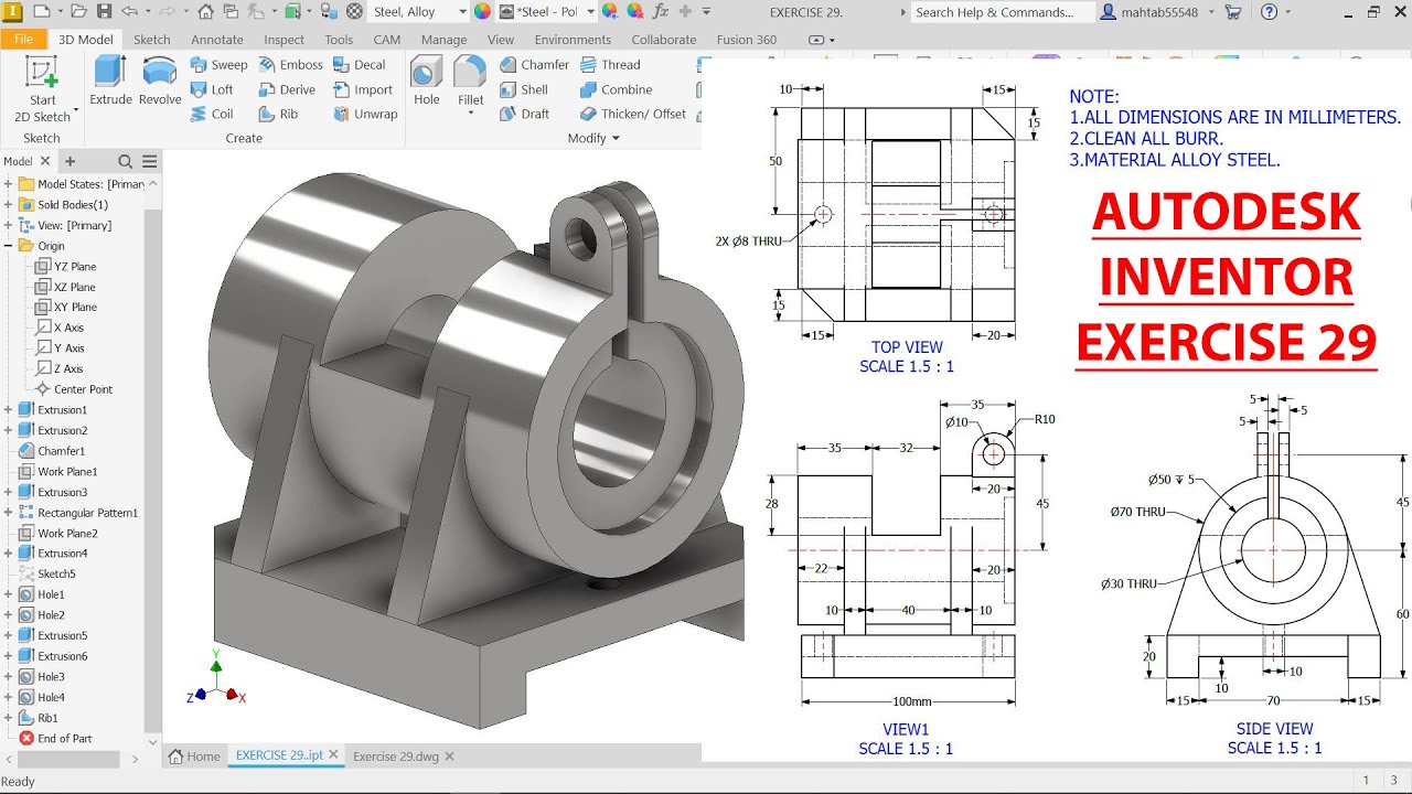 Autodesk Inventor Challenge