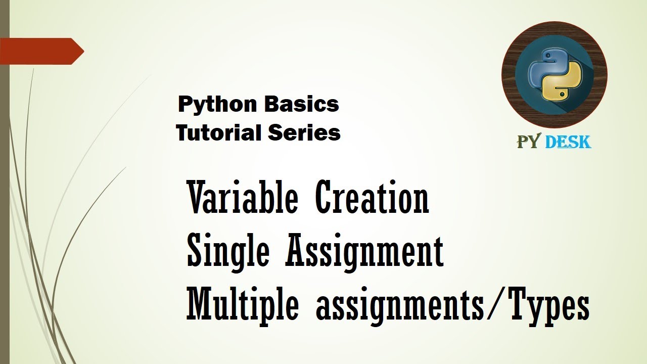 Python Basics 4 Variable Assignment And Types Of Multiple Assignments