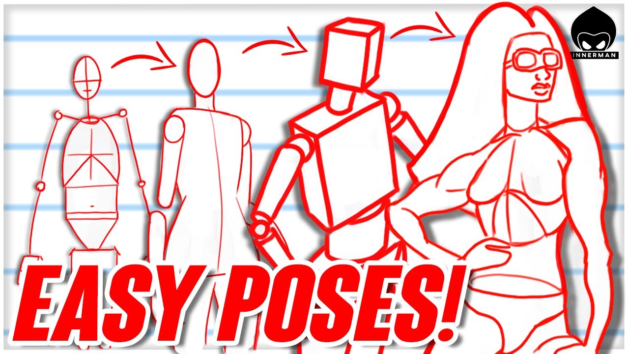 How I Learned To Draw Poses Youtube