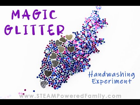 Magic Glitter Science Experiment With Soap Youtube