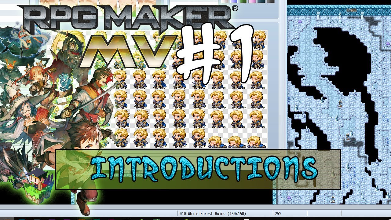 Rpg Maker Mv Video Tutorial Ep 1 Introduction Youtube