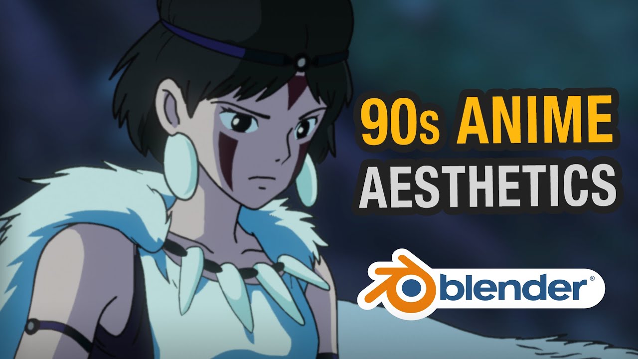 Mastering 90s Anime Aesthetics In Blender With Grease Pencil Youtube