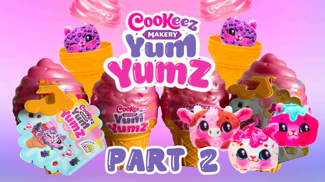 Surprise Unboxing Cookeez Makery Yum Yumz Part 2 Youtube
