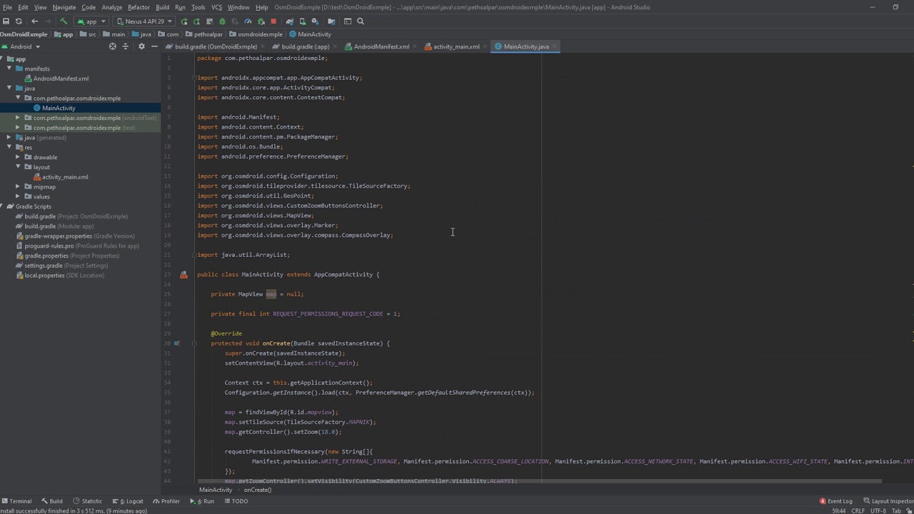 Osmdroid Example Youtube