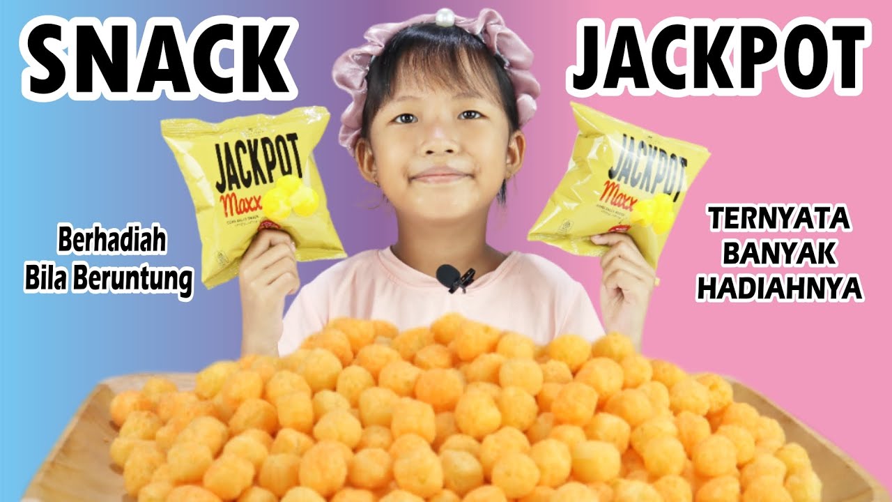 Unboxing Snack Jackpot Berhadiah Uang Youtube