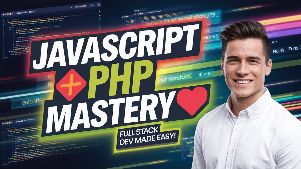 Master Javascript Php From Beginner To Pro Developer Youtube
