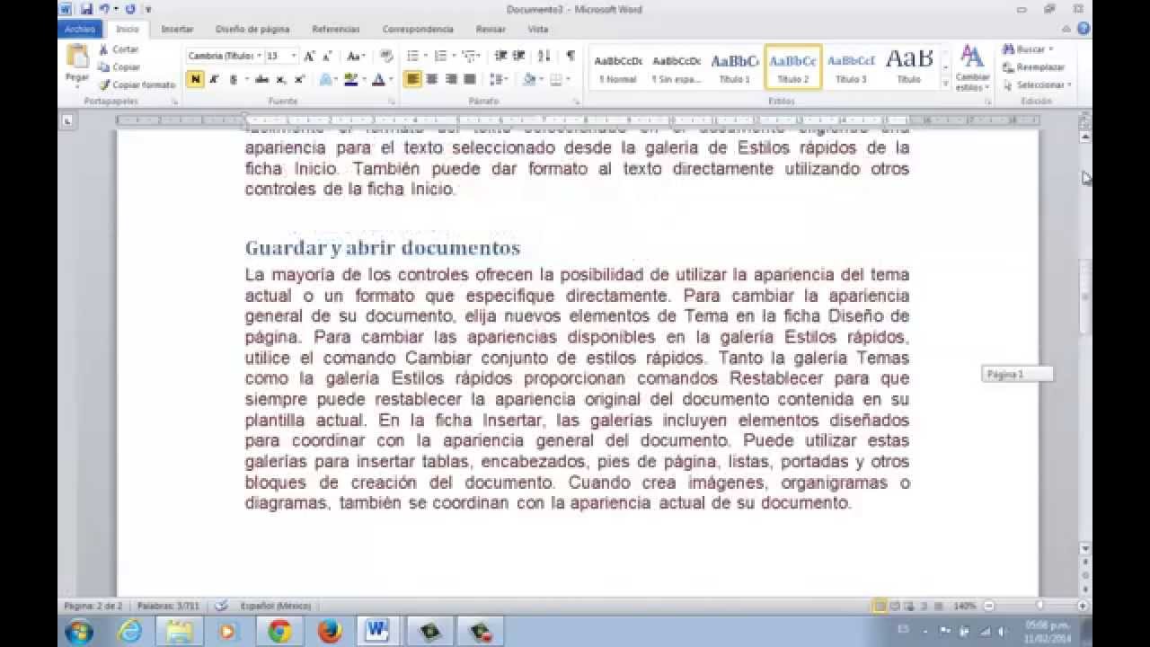 Tutorial Word 2010 Youtube