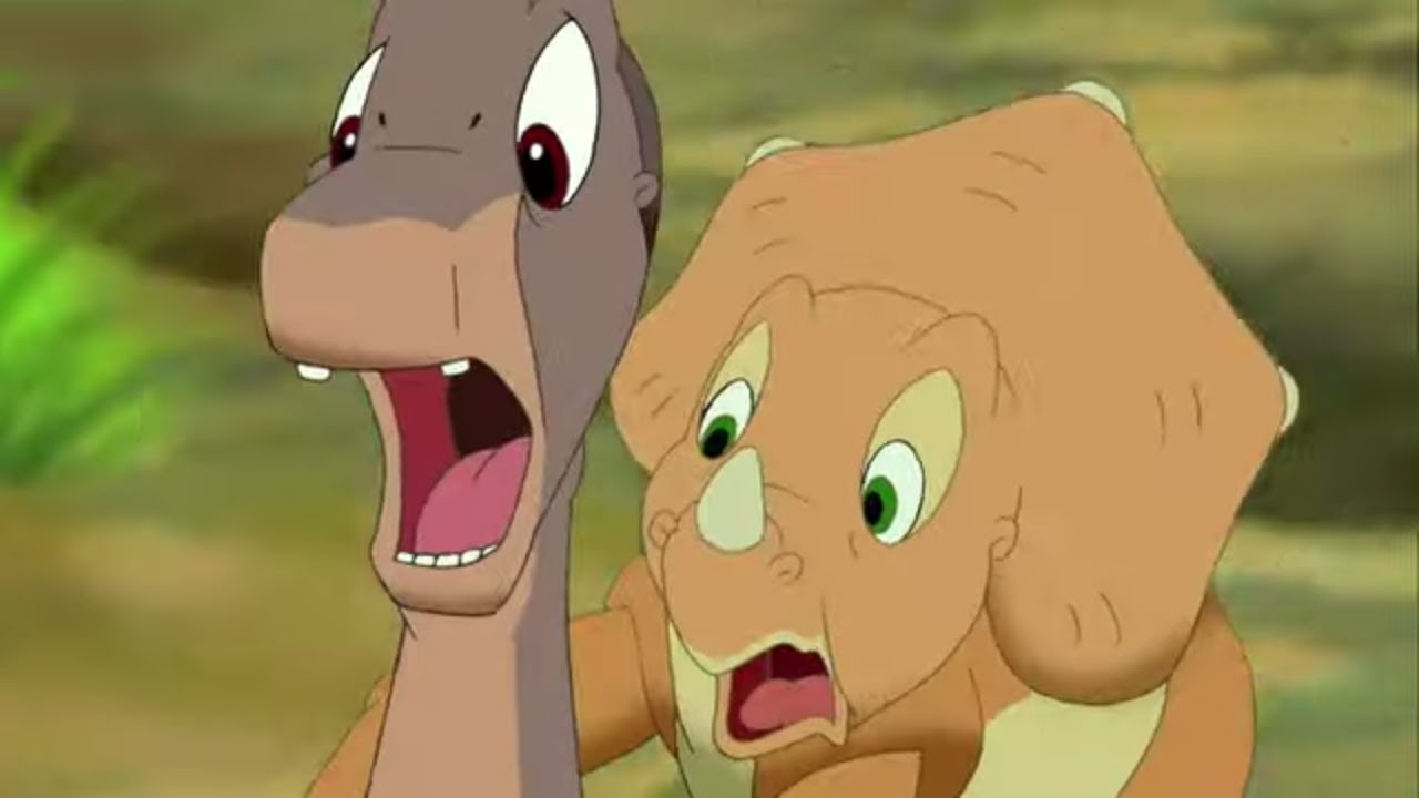 Sliding Down The Mountain The Land Before Time Cartoons For