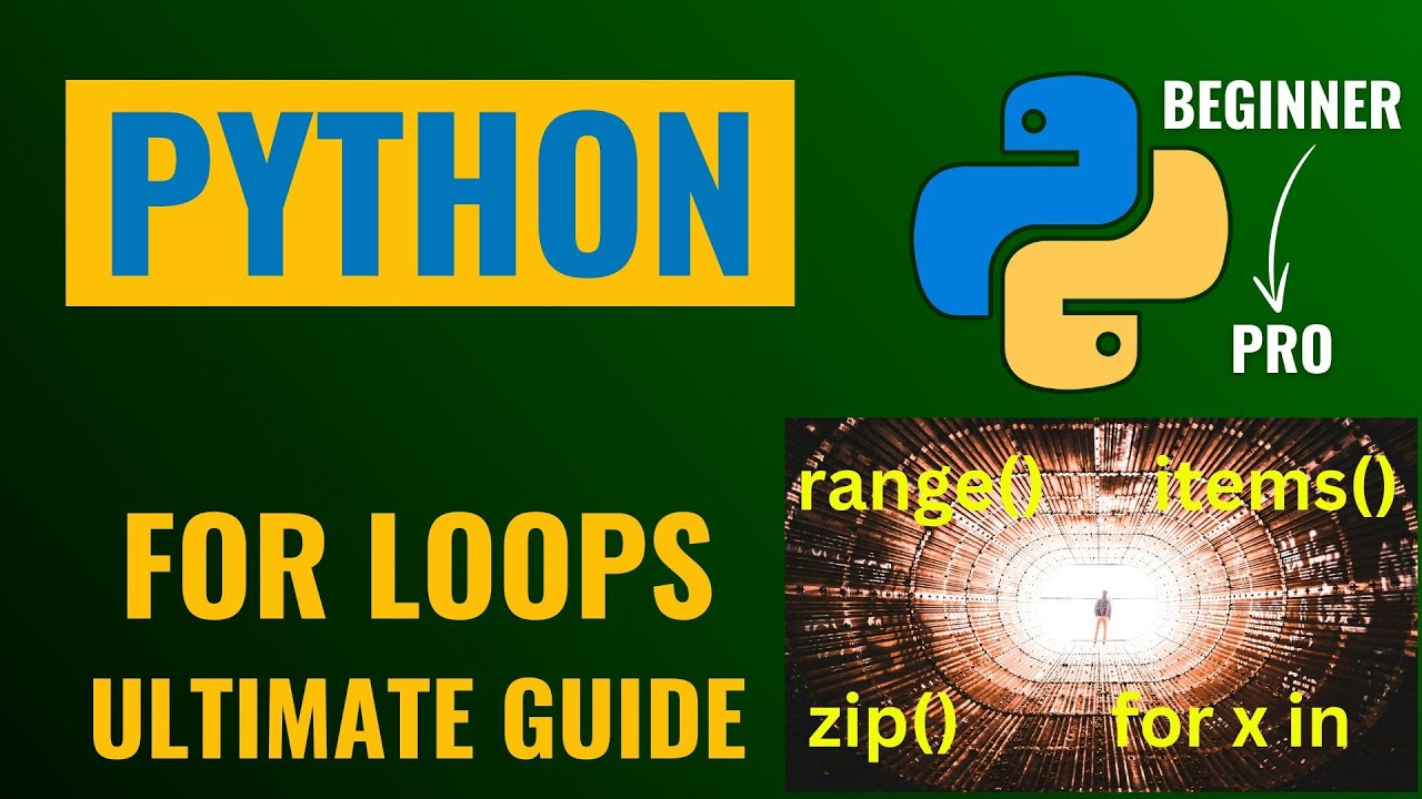 Mastering For Loops In Python Python Tutorial For Beginners Youtube