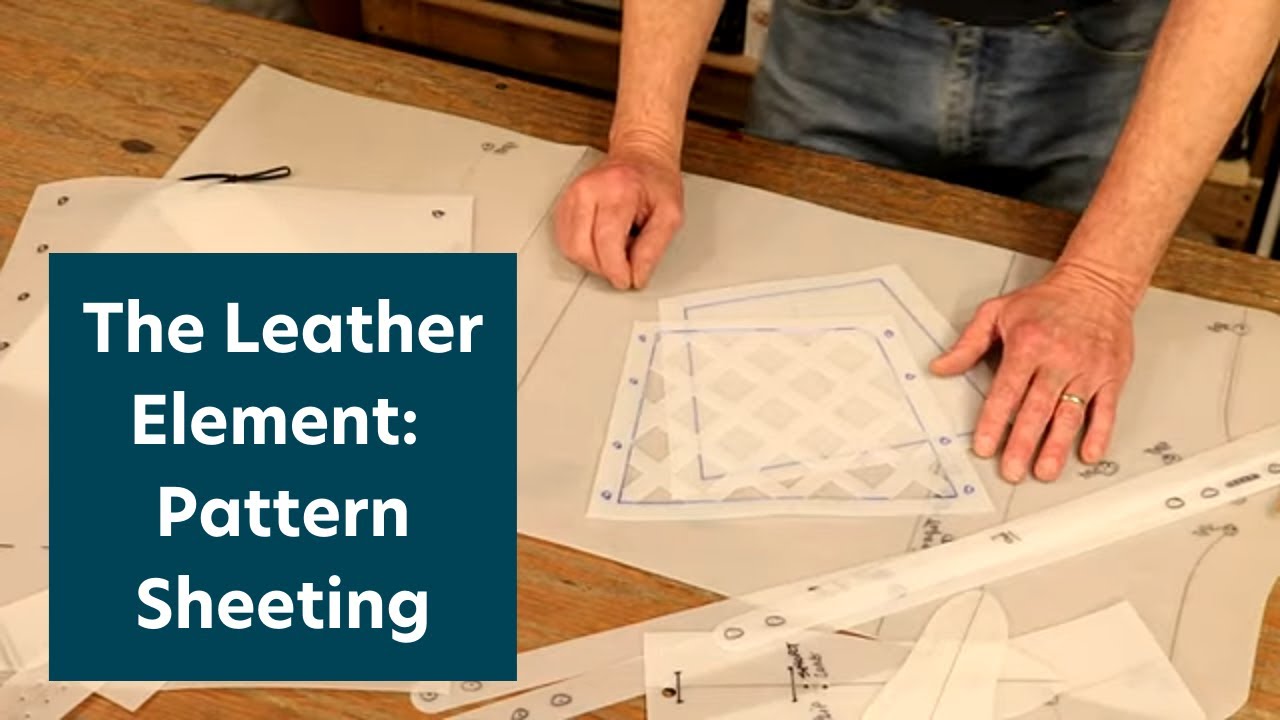 The Leather Element Pattern Sheeting Youtube