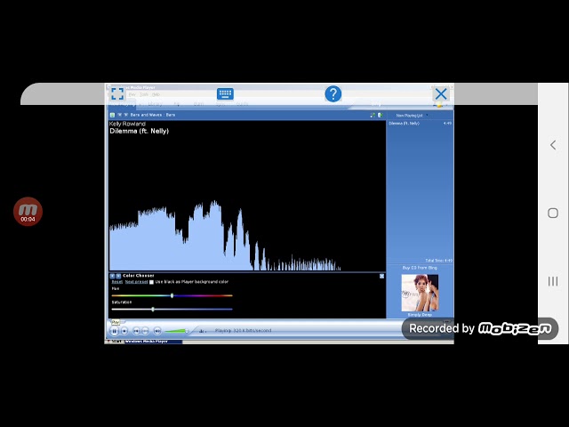 Windows Media Player Visualizations Bars