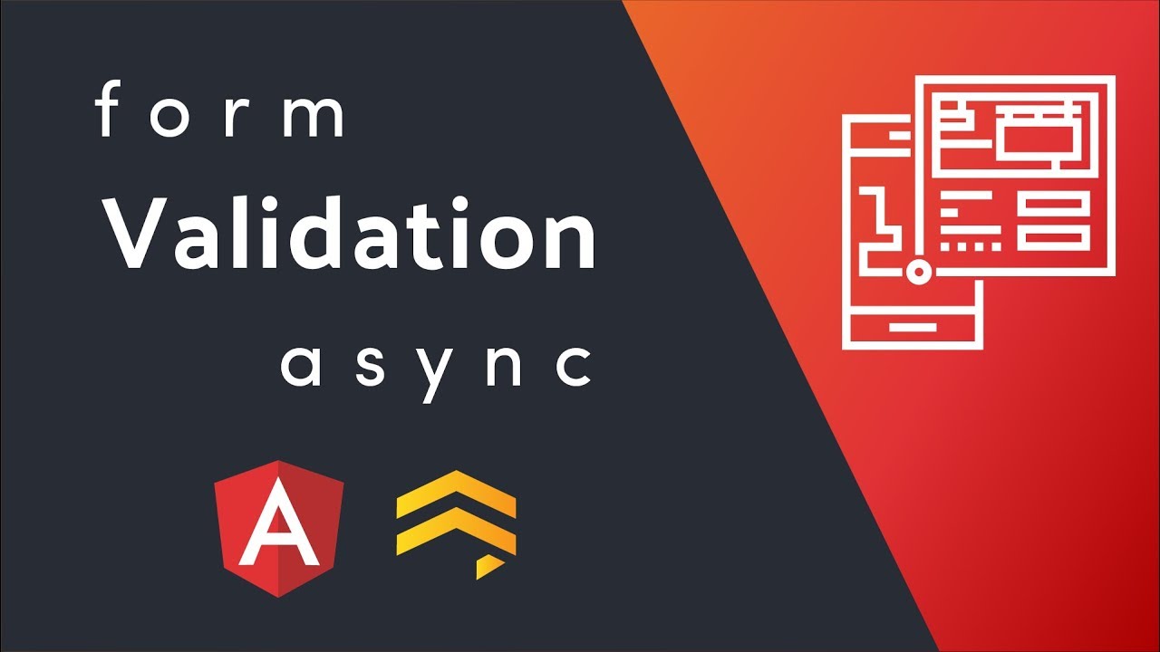 Async Validation With Angular Reactive Forms Firebase Youtube