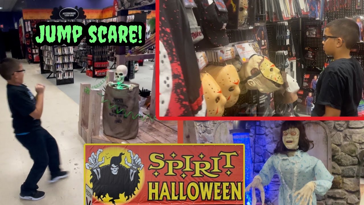 Spirit Halloween Store Trip Creepy Characters Jump Scare Costume