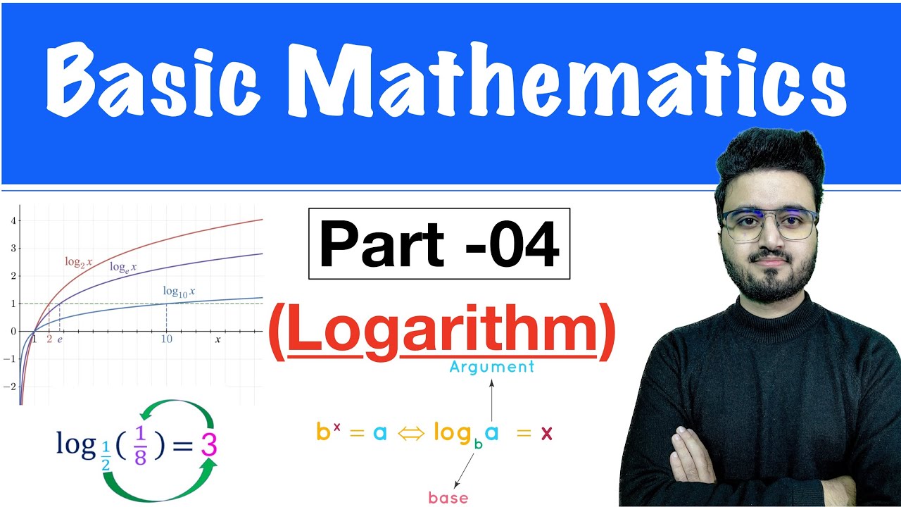 Basic Mathematics Part 04 Logarithm Youtube