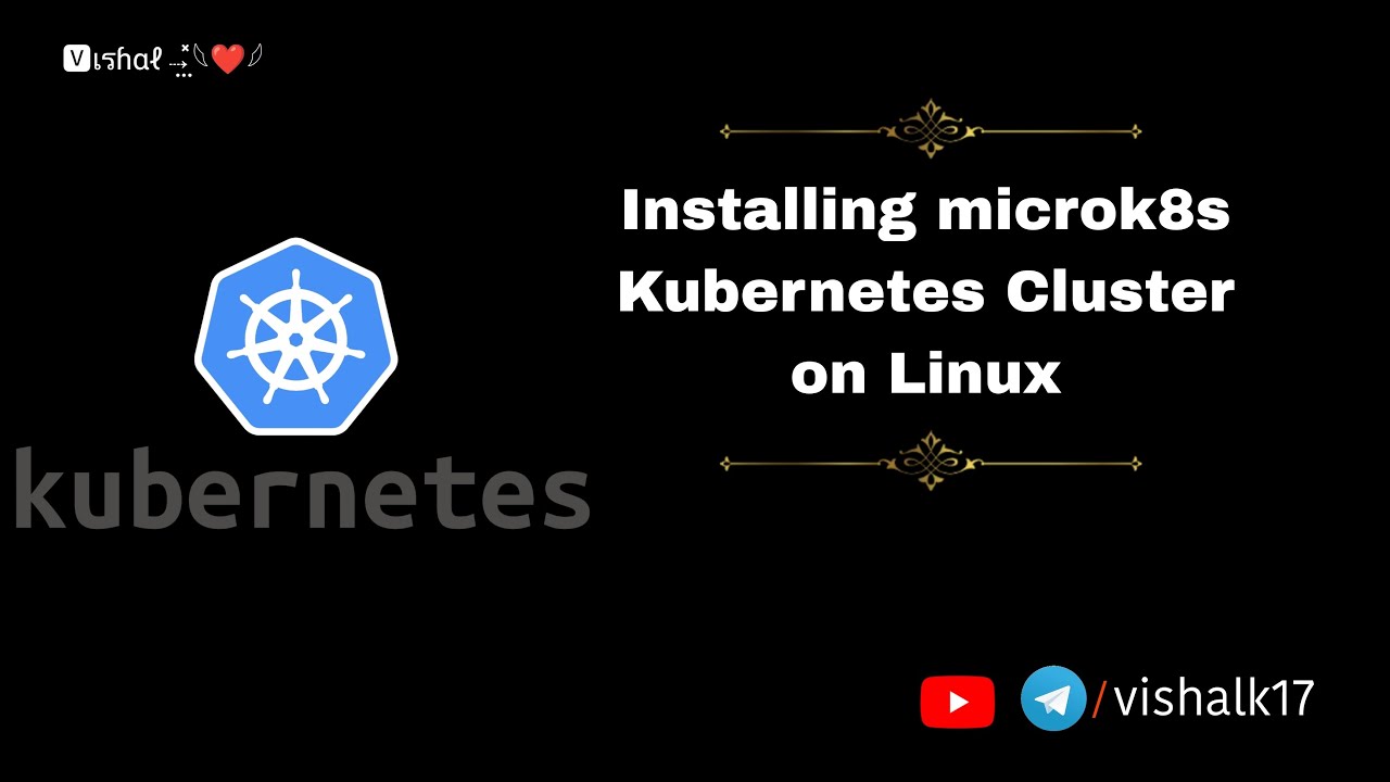 Installing Microk8s Kubernetes Cluster On Linux Youtube