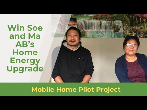 Ma Ab And Win Soe Mobile Home Pilot Project Youtube