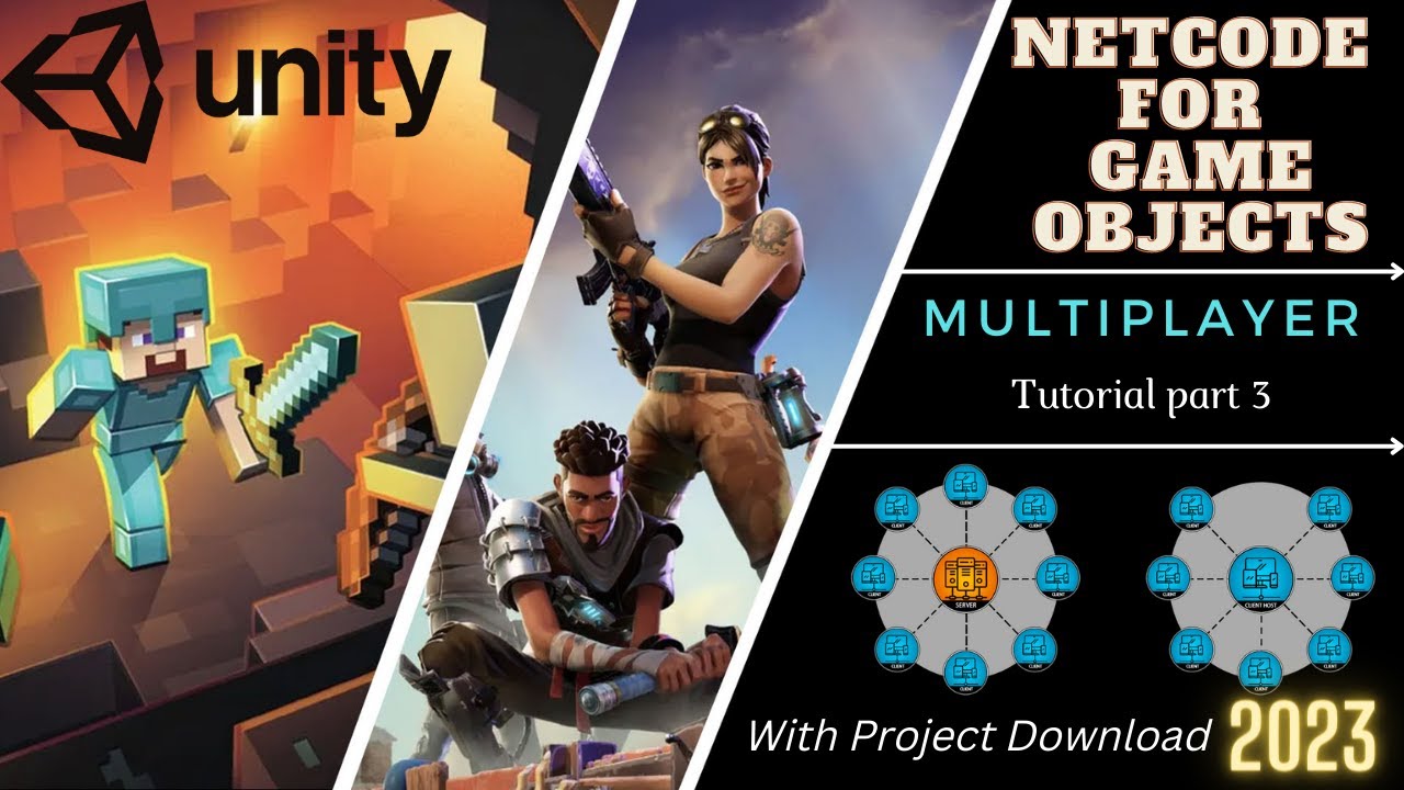 Netcode For Game Objects Pt 3 Client Network Transform Youtube