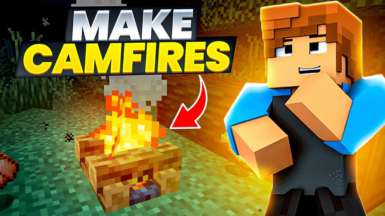 How To Make Campfires In Minecraft Scalacube Youtube