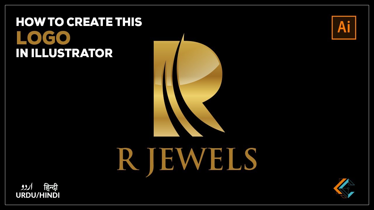 How To Create An Amazing Jewelry Logo In Illustrator Adobe