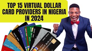 Top 15 Virtual Dollar Card Providers In Nigeria In 2024 Jgmusic Academy ...