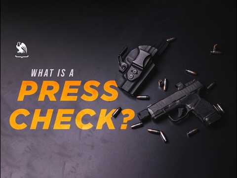 What Is A Press Check Vedder Holsters Youtube