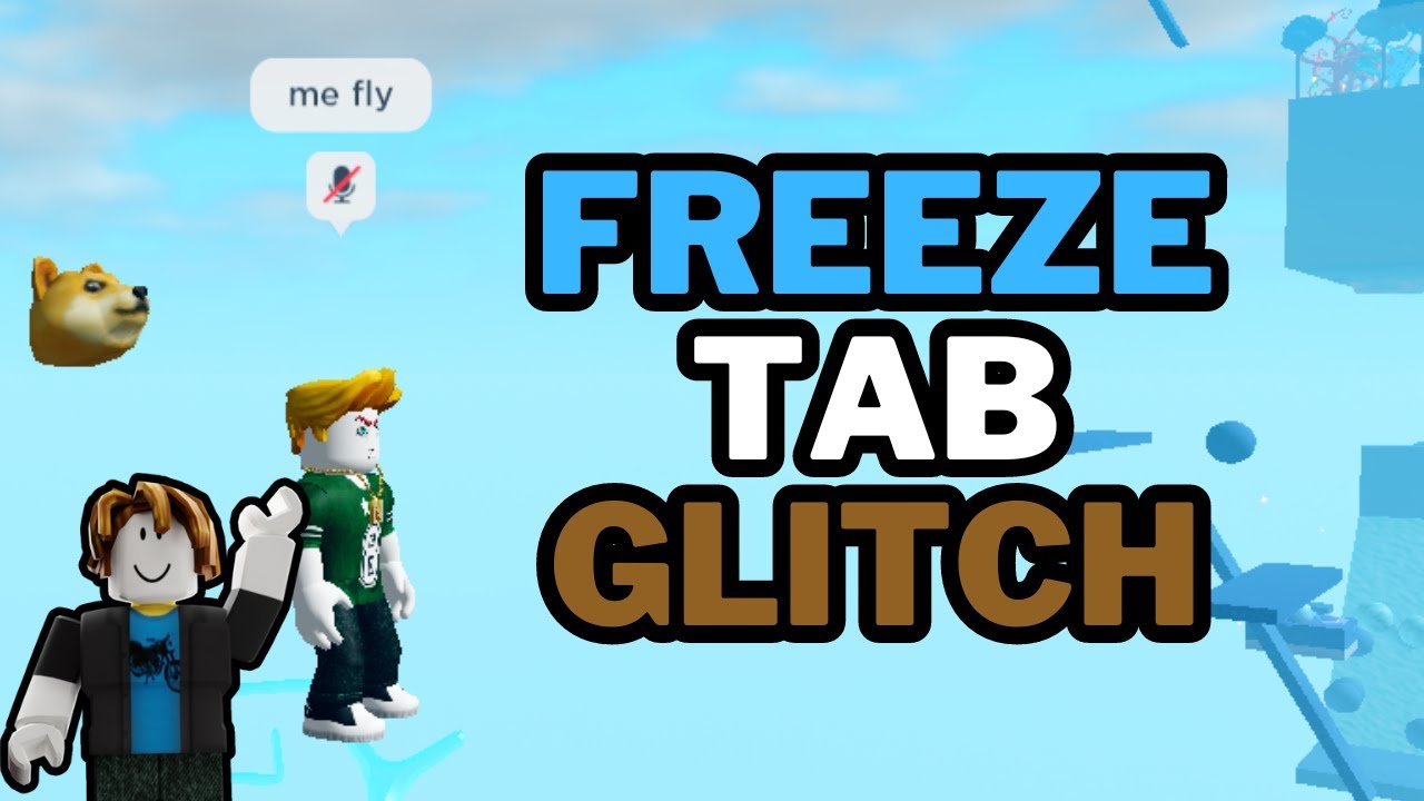 How To Freeze Tab Glitch In Roblox The Pro Panda Youtube