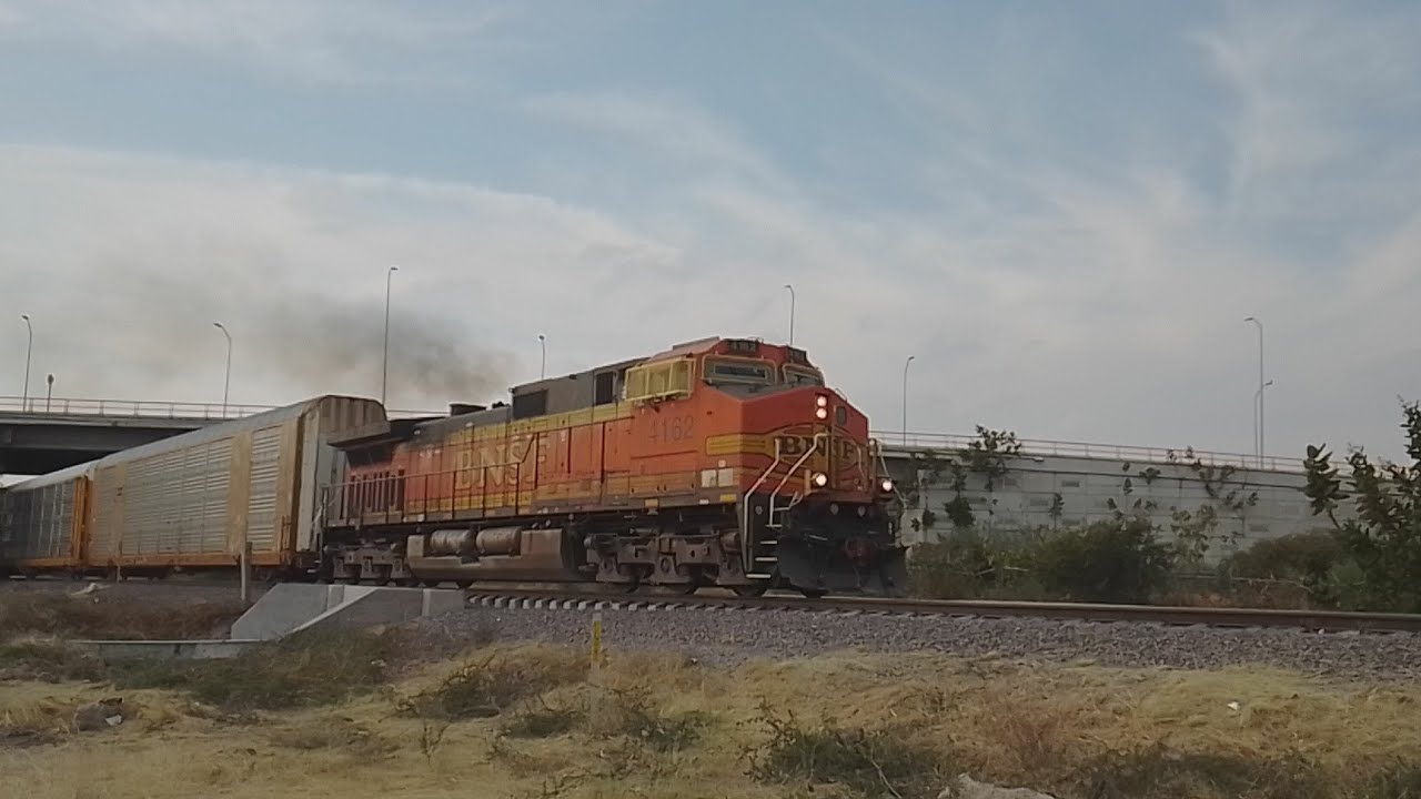 Bnsf 4162 Horn Horn Horn Automotriz Pk A 393 Youtube